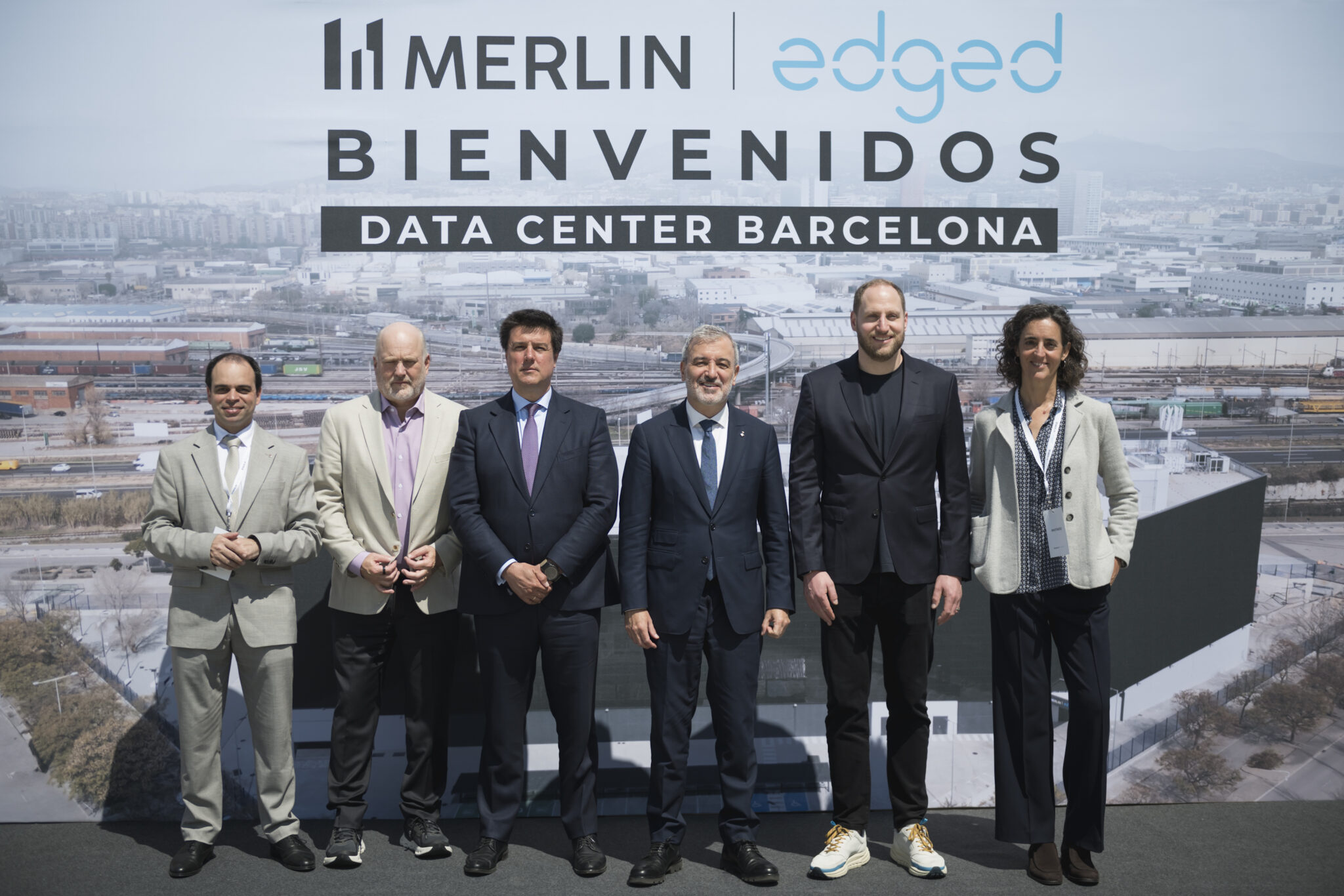 The Mayor of Barcelona inaugurates the Barcelona Data Center of MERLIN ...